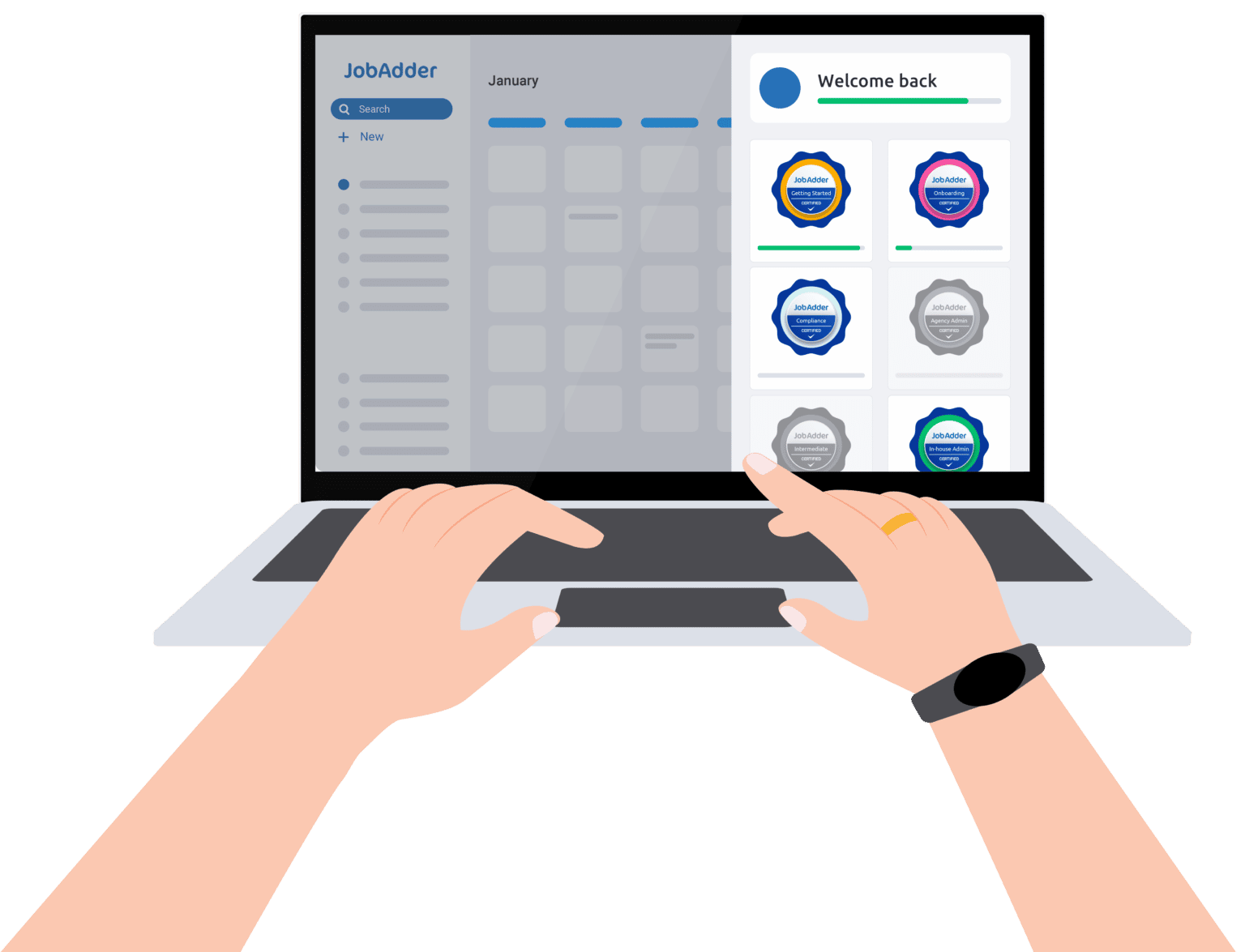 In app Training JobAdder In app Training JobAdder