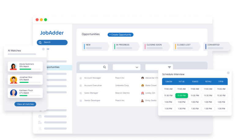 Recruitment CRM: Manage Opportunities, Clients & Candidates