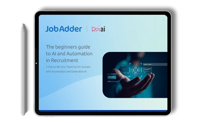 The beginners guide to AI and Automation in Recruitment - JobAdder